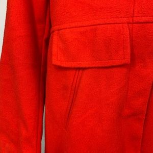 Witchery | Jackets & Coats | Witchery Red Long Coat | Poshmark